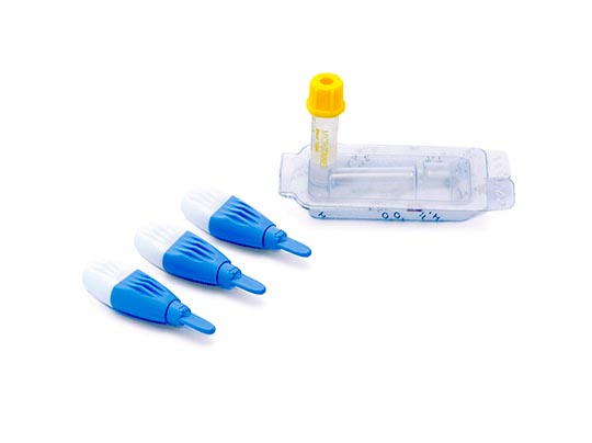 Collect your sample easly from home with a self collection test kit